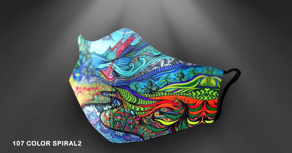 Color Spiral Mask