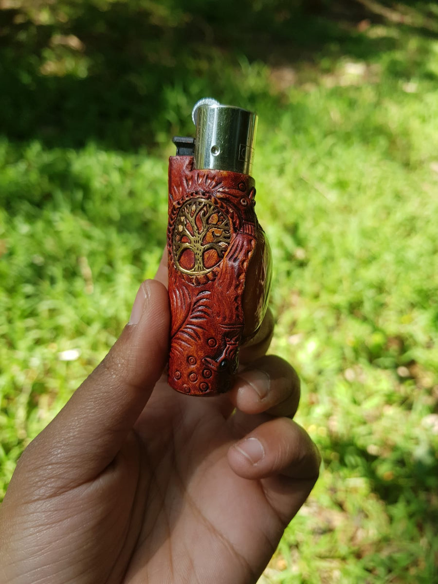 Clipper Designer Pattern Stone Lighter