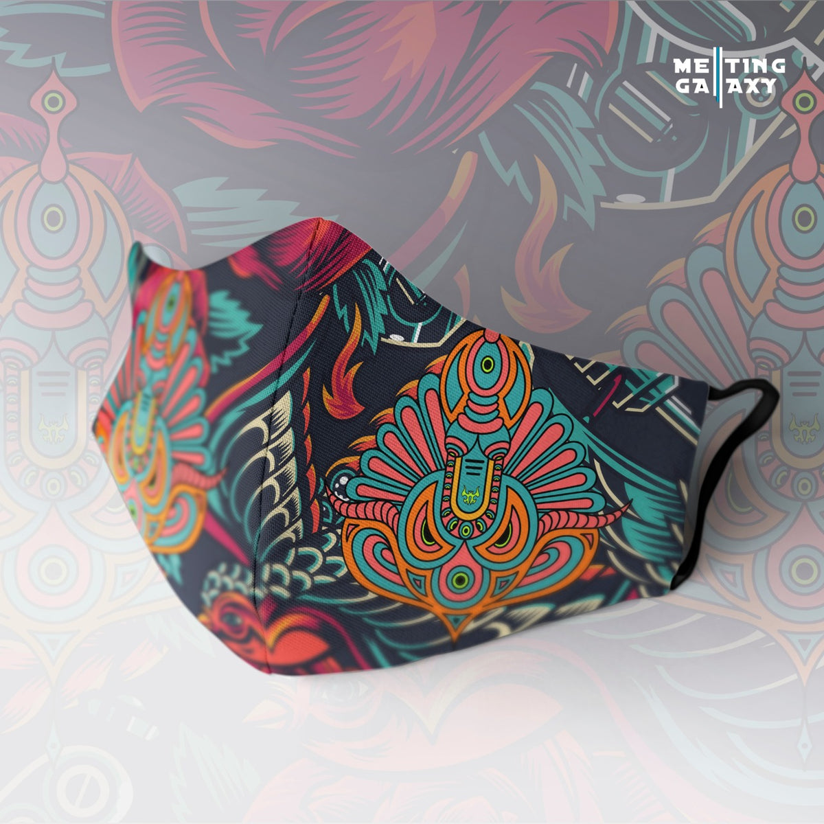 Black Trickster Mask