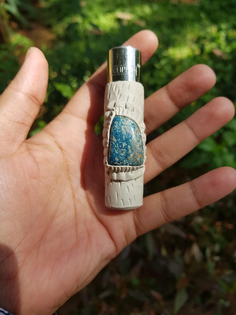 Clipper Designer Double Stone Lighter