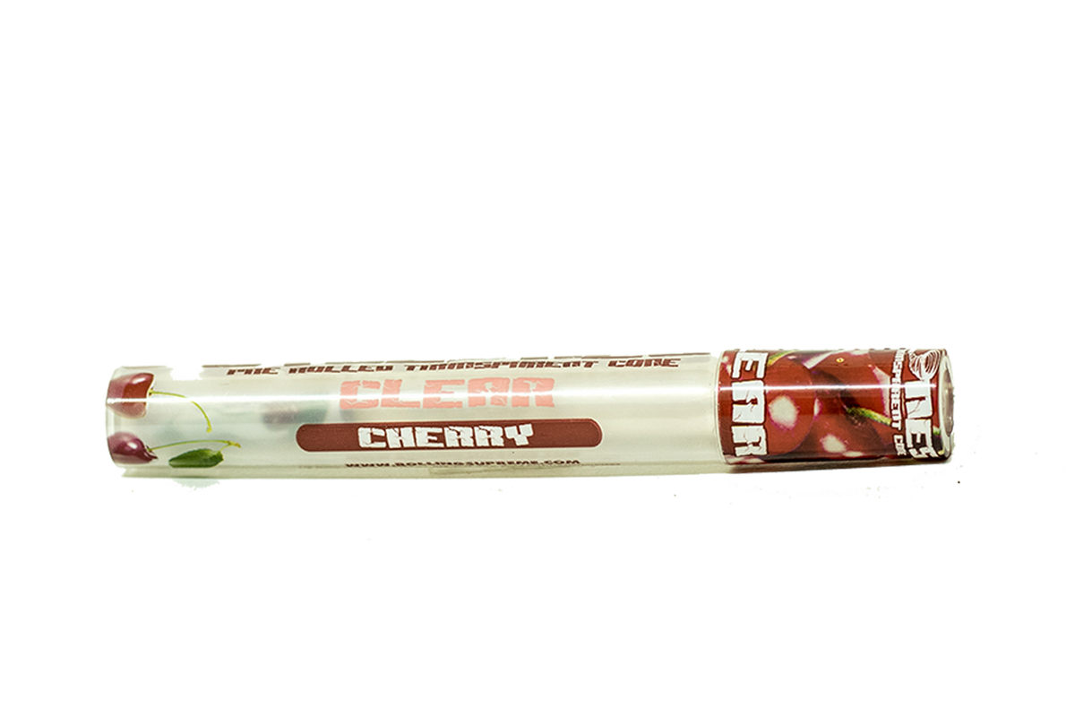 Cyclones Pre-Rolled Clear Cone - Cherry Flavour