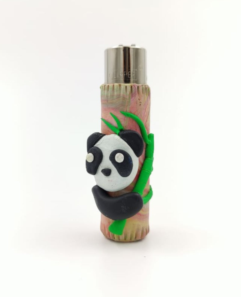 Clipper Artwork Panda Clay Lighters- Buy original Panda Clay Lighters ...