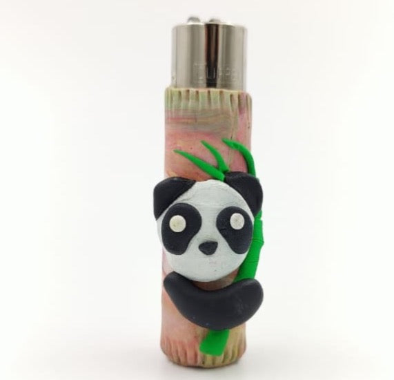 Clipper Artwork Panda Clay Lighters- Buy original Panda Clay Lighters ...