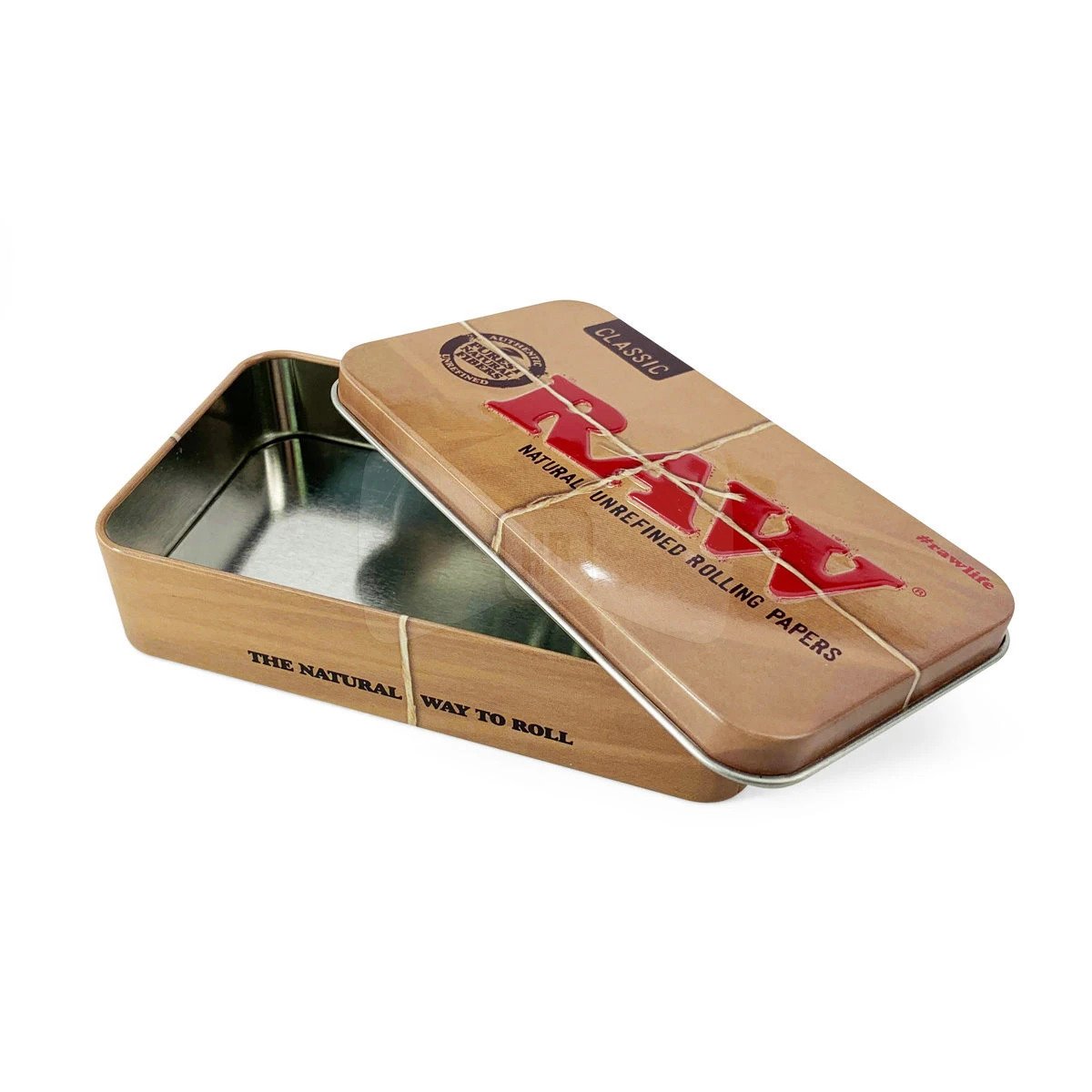Raw Metal Tin Box - Storage Box